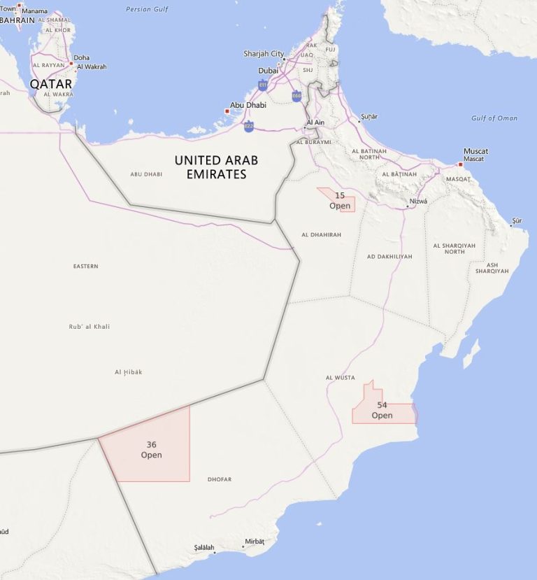Oman opens bid round 2023 - Merlin